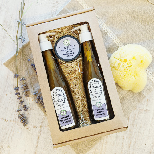 Geschenkbox Tuli A Tuli Lavendel mit Creme - tuliatuli.at